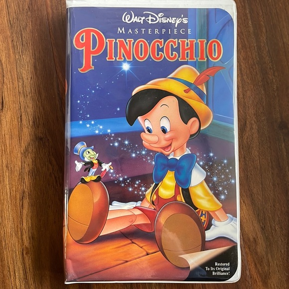 Disney | Media | Disney Pinocchio Master Piece Vhs 239 | Poshmark